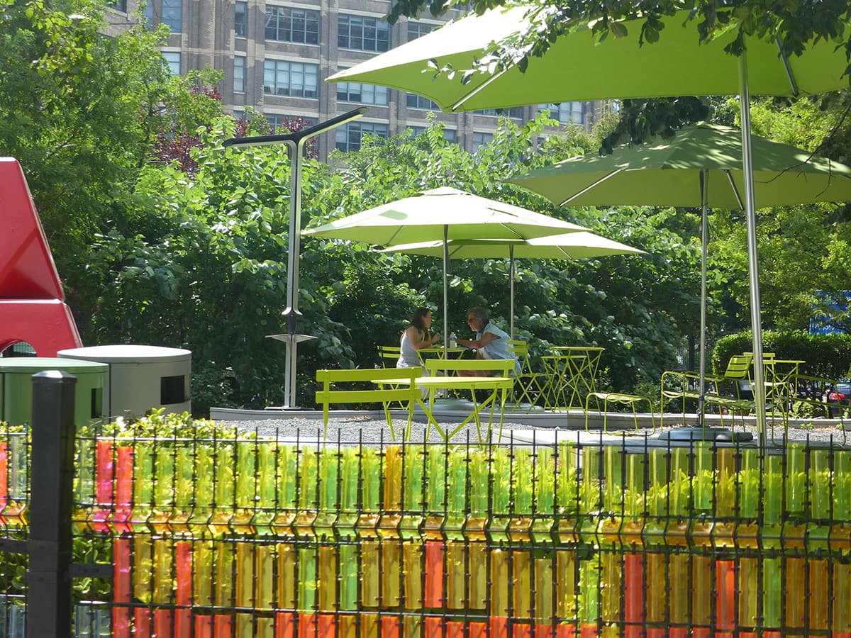 Outdoor Spaces - Hudson Square Business Improvement District