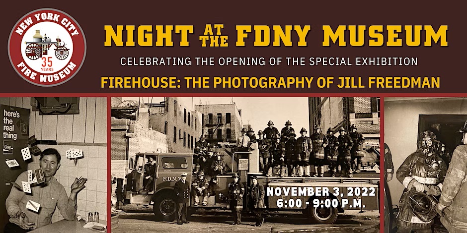 FDNY Fire Museum: the Photography of Jill Freedman - Hudson Square ...