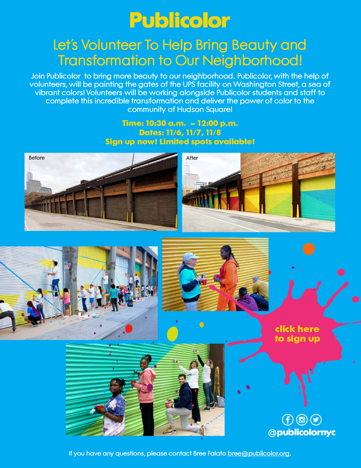 Calling all volunteers to paint UPS Gates on Washington Street in ...